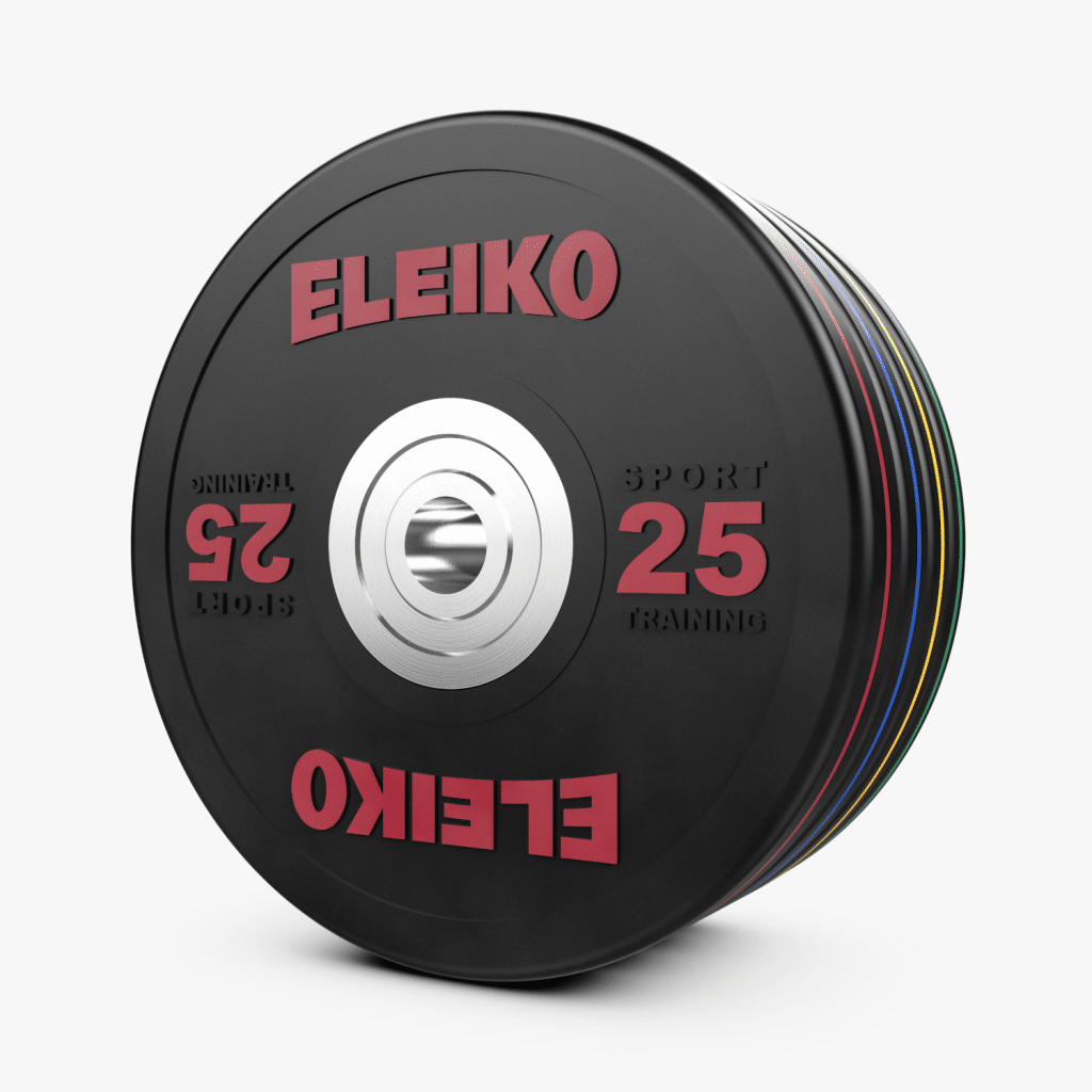 Eleiko Sport Training Plate, Black – 10-25KG – סאל ספורט | Sal Sport